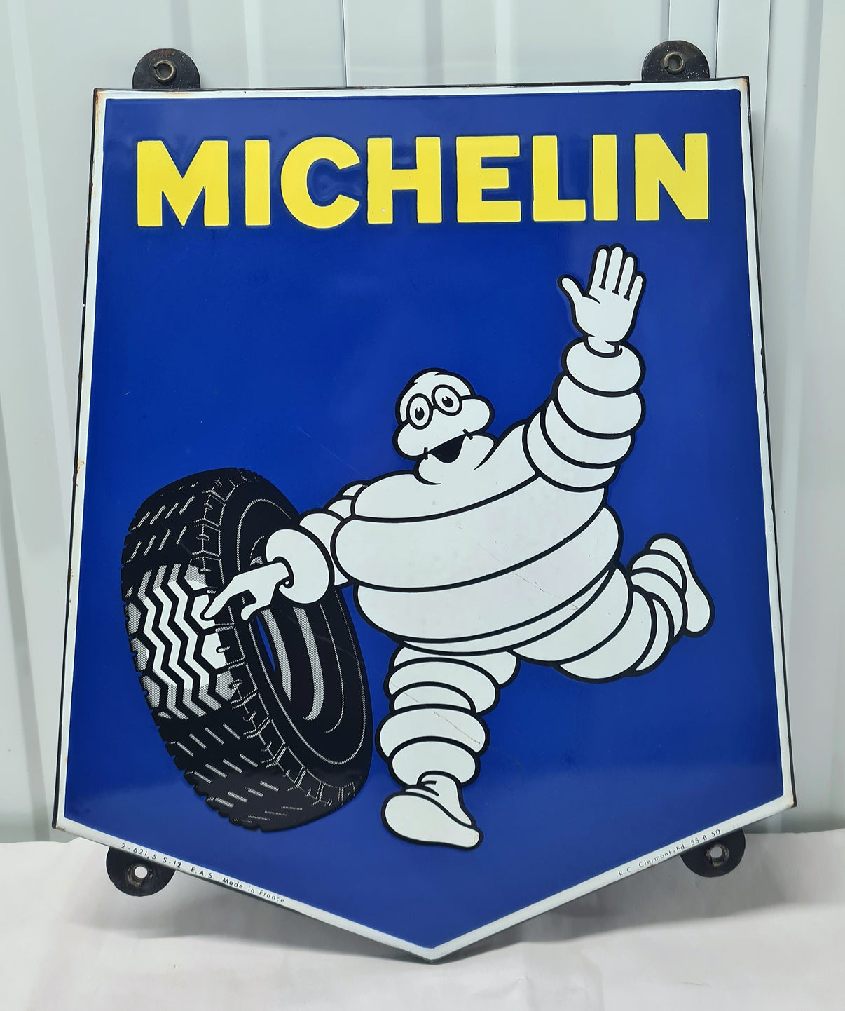 Plaque emailée MICHELIN – Passion-Automobilia
